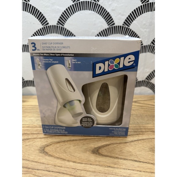 Dixie Belle | Bath | Vintage Nos 203 Dixie Cup Dispenser 3 Oz Counter ...